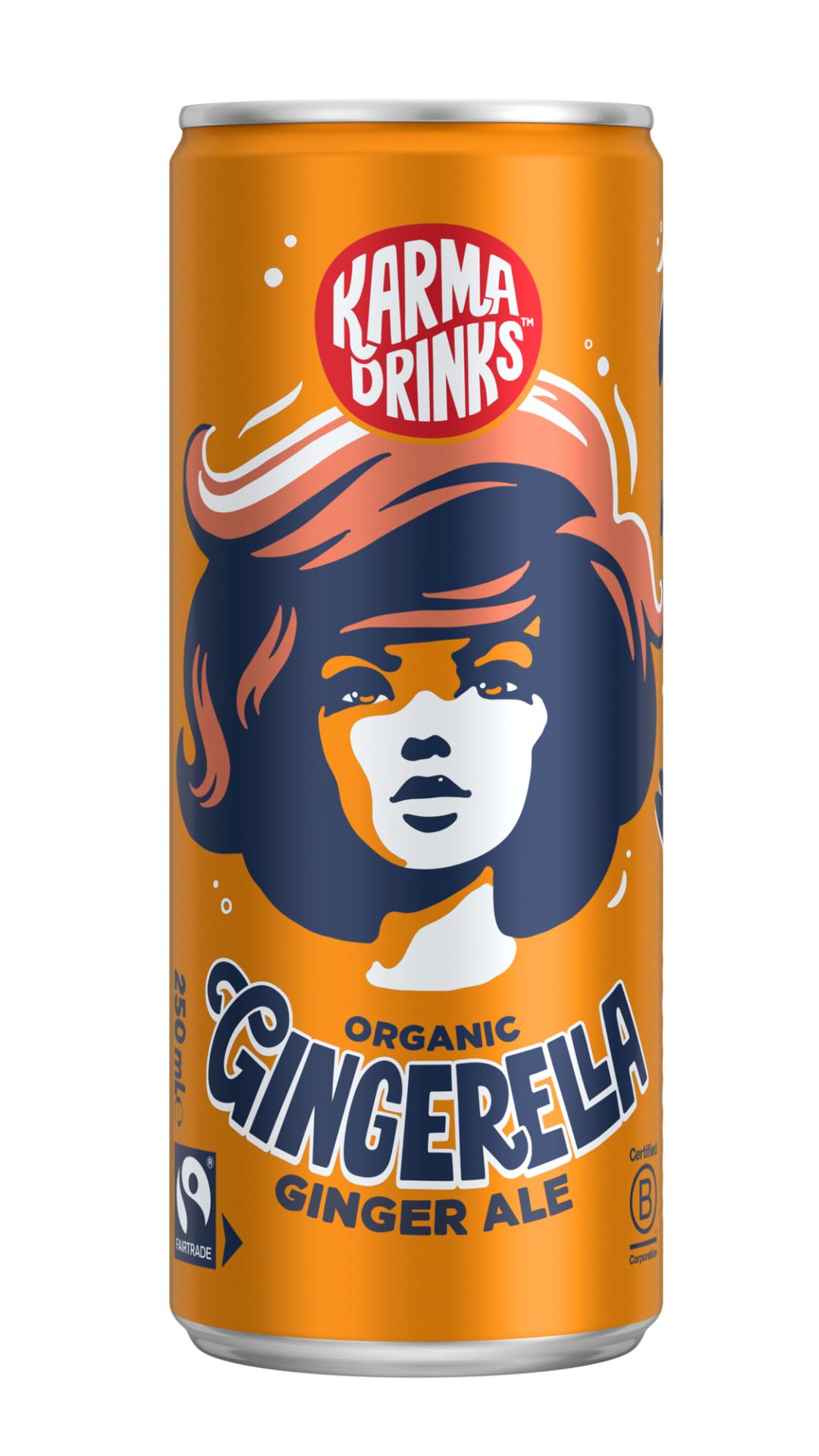 Gingerella Ginger Ale [24 Cans] Organic | Karma Drinks UK