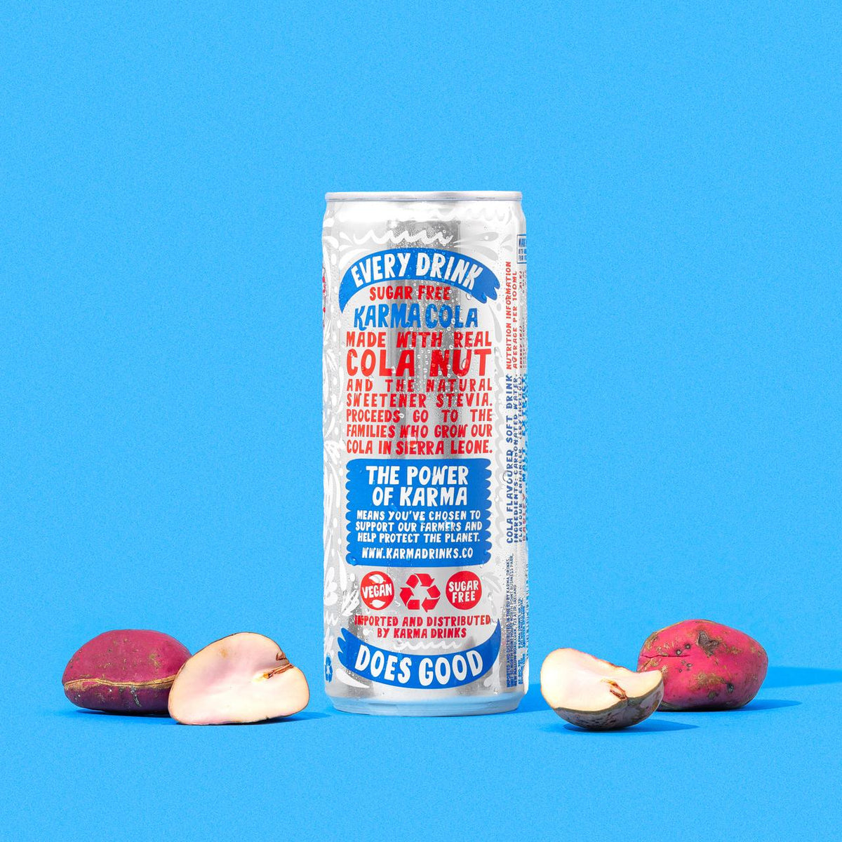 Karma Cola Sugar Free [24 Cans] | Karma Drinks UK