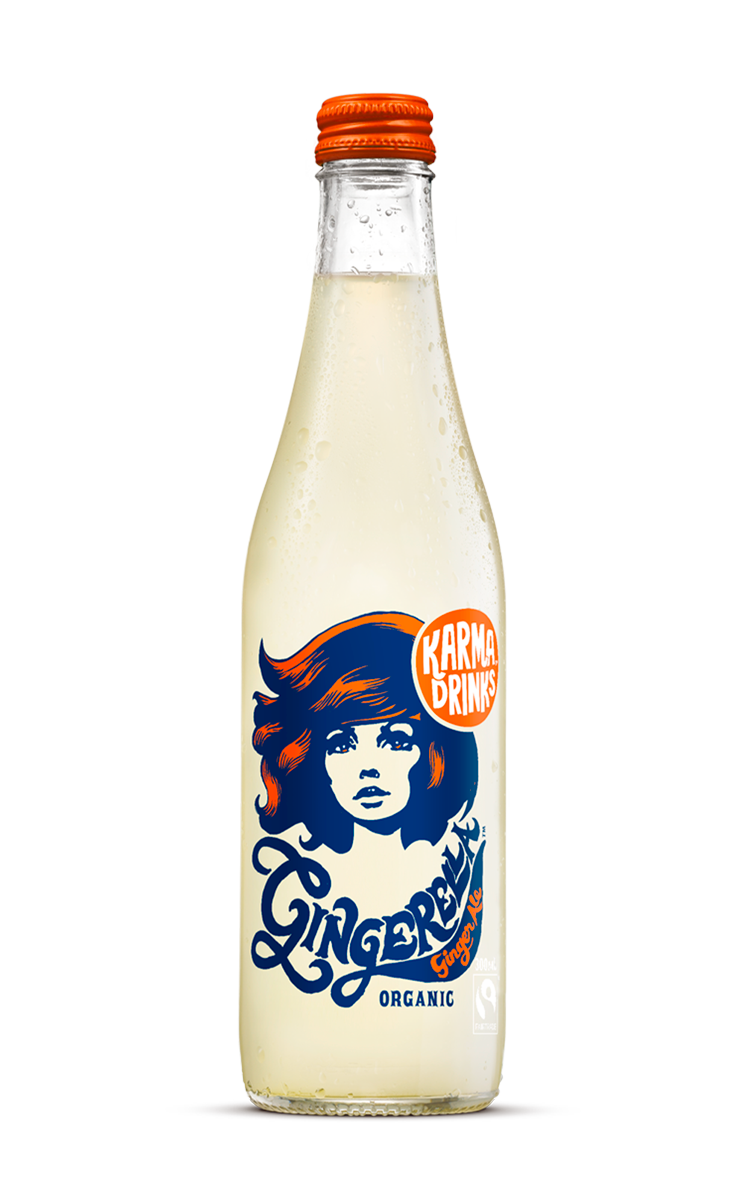 Gingerella Ginger Ale [24 Bottles] Organic | Karma Drinks UK