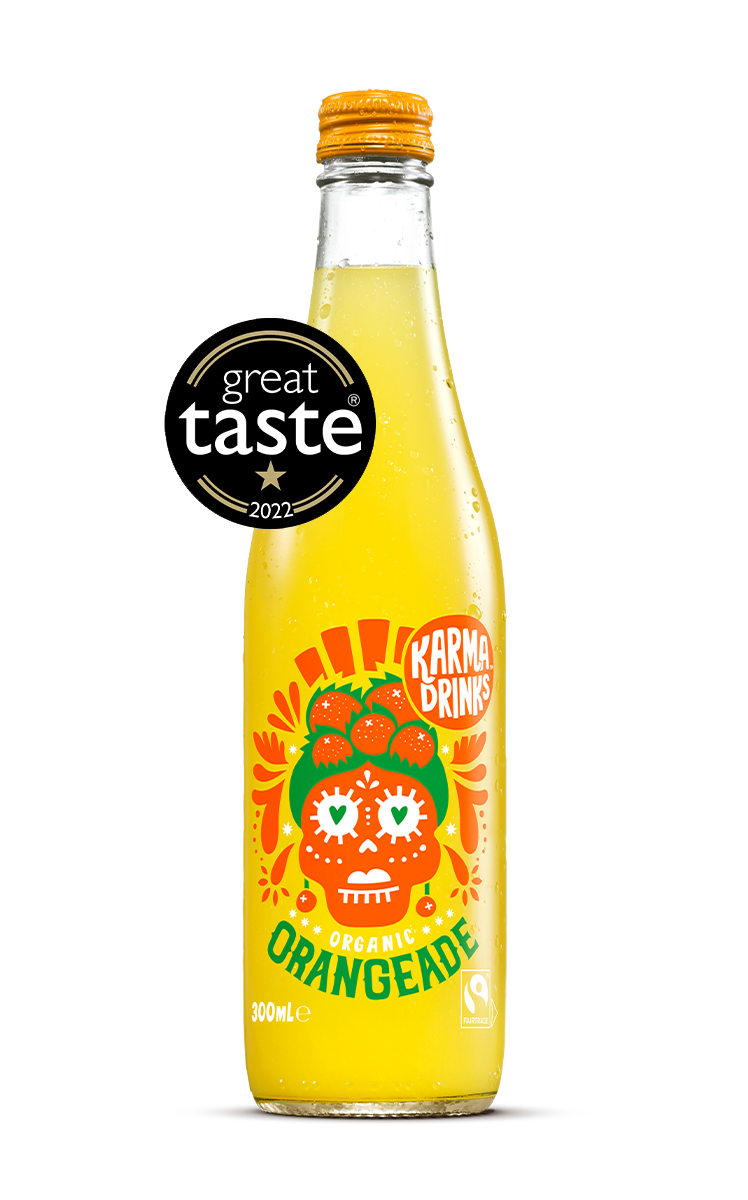 Orangeade [24 Bottles] Organic | Karma Drinks UK
