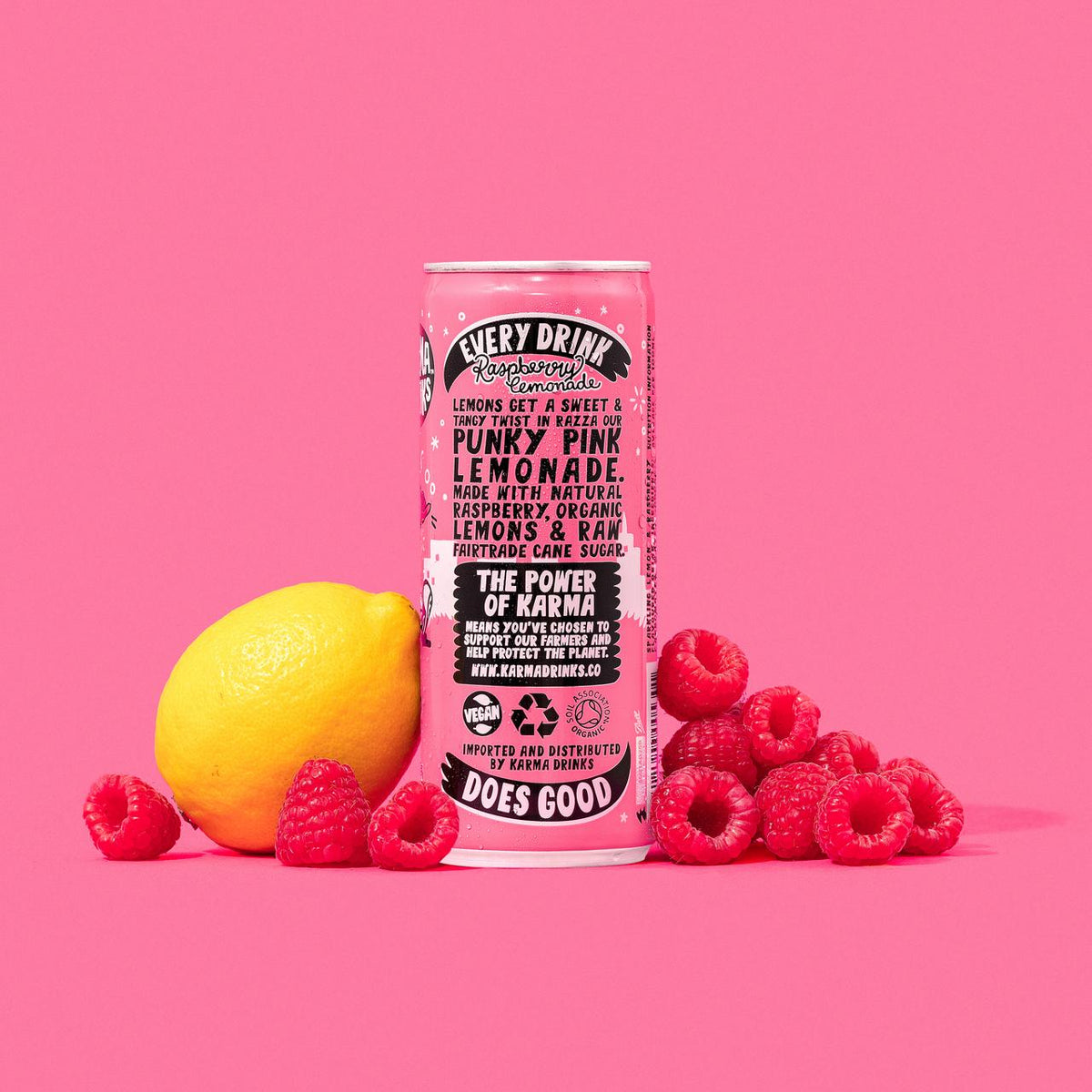 Razza Raspberry Lemonade [24 Cans] | Karma Drinks UK